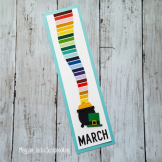 March Pot of Gold Scrapbook Border