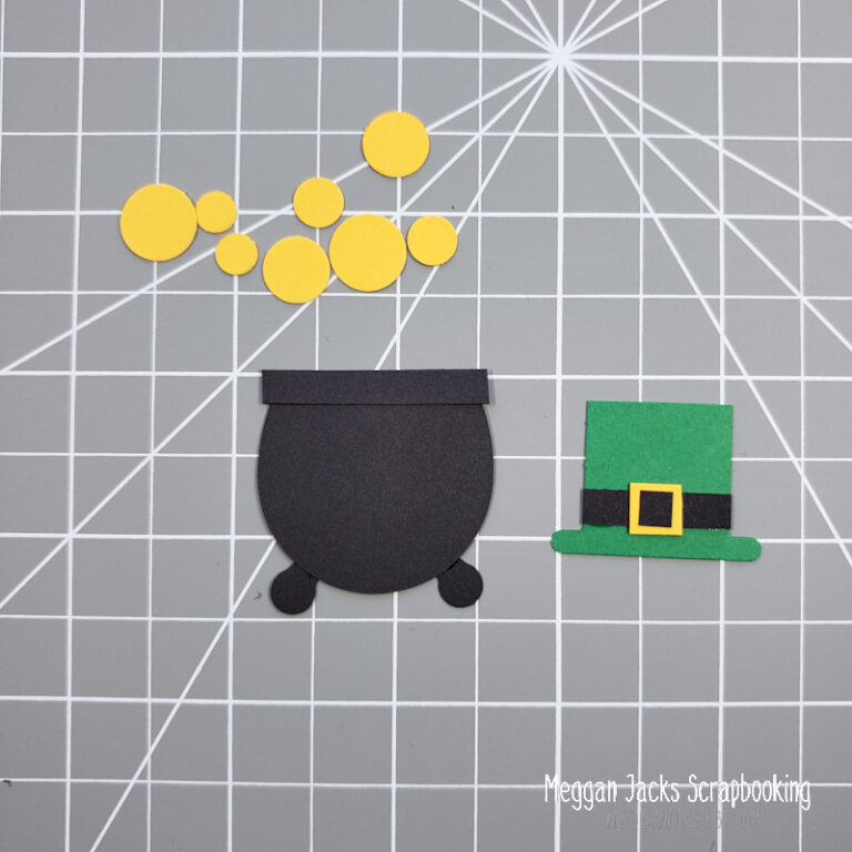 March Pot of Gold Scrapbook Border