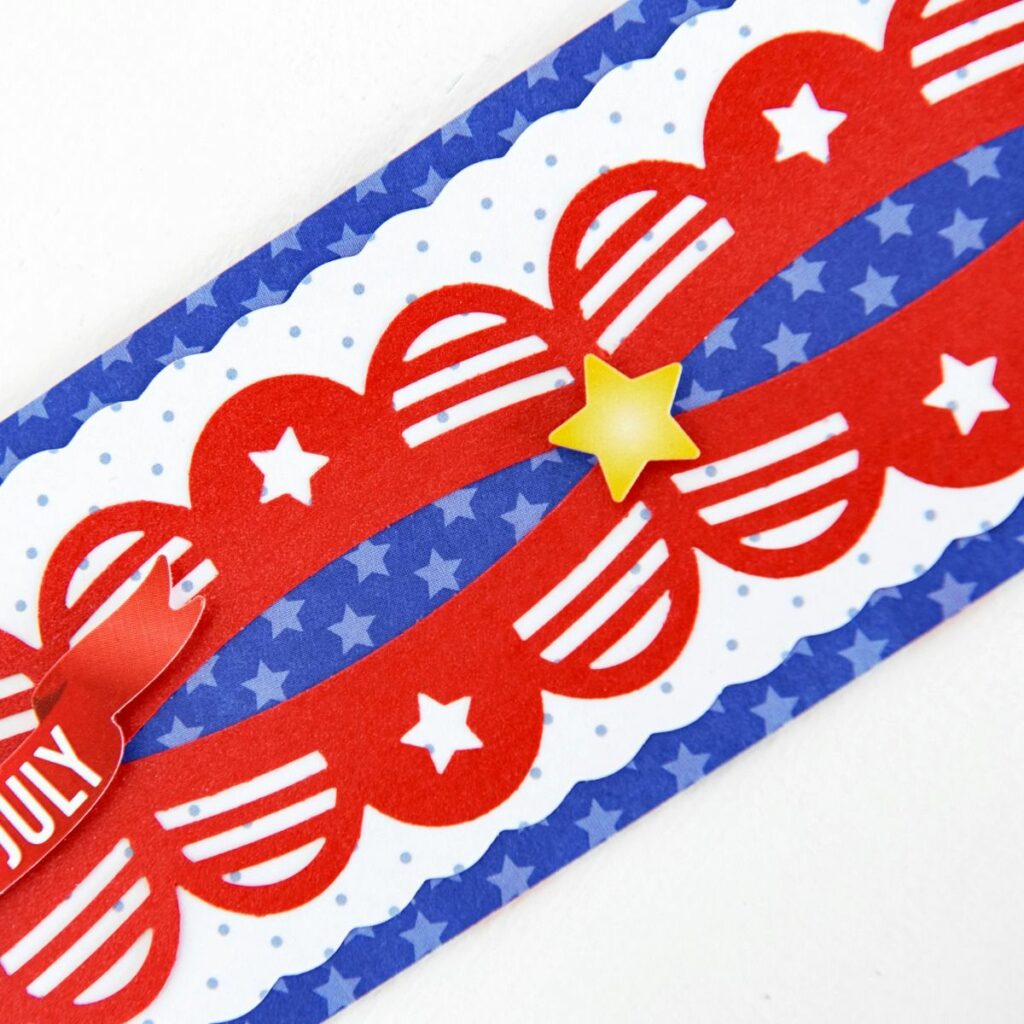 Creative Memories Flag Banner Border Punch