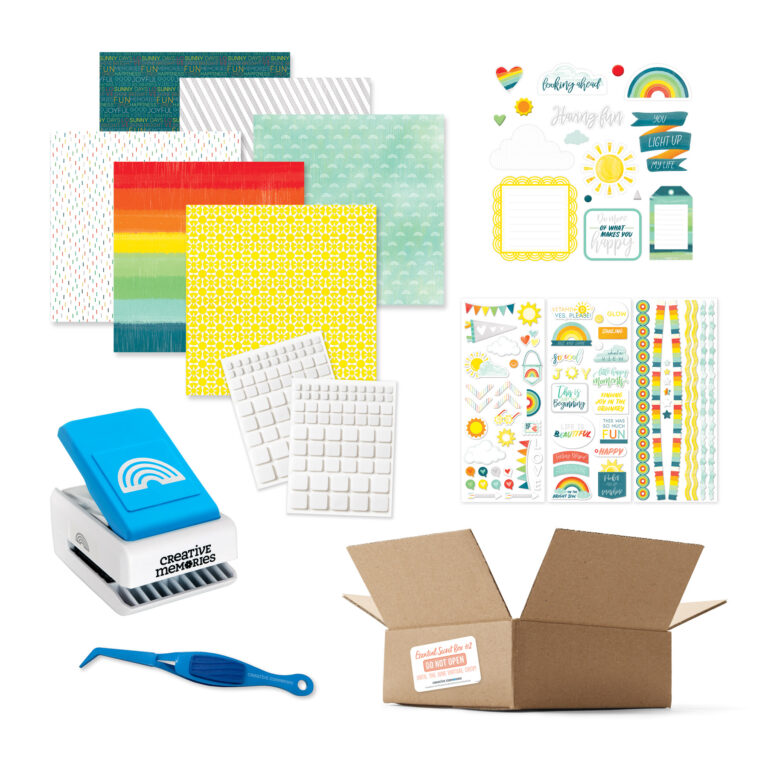 Creative Memories Feeling Bright Essentials 2022 Secret Box #2