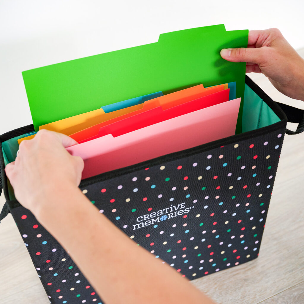 Creative Memories Rainbow Refresh Cardstock & Storage Bundle