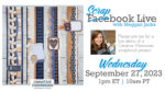 Scrapbook Live with Meggan 2023 Croptoberfest Borders