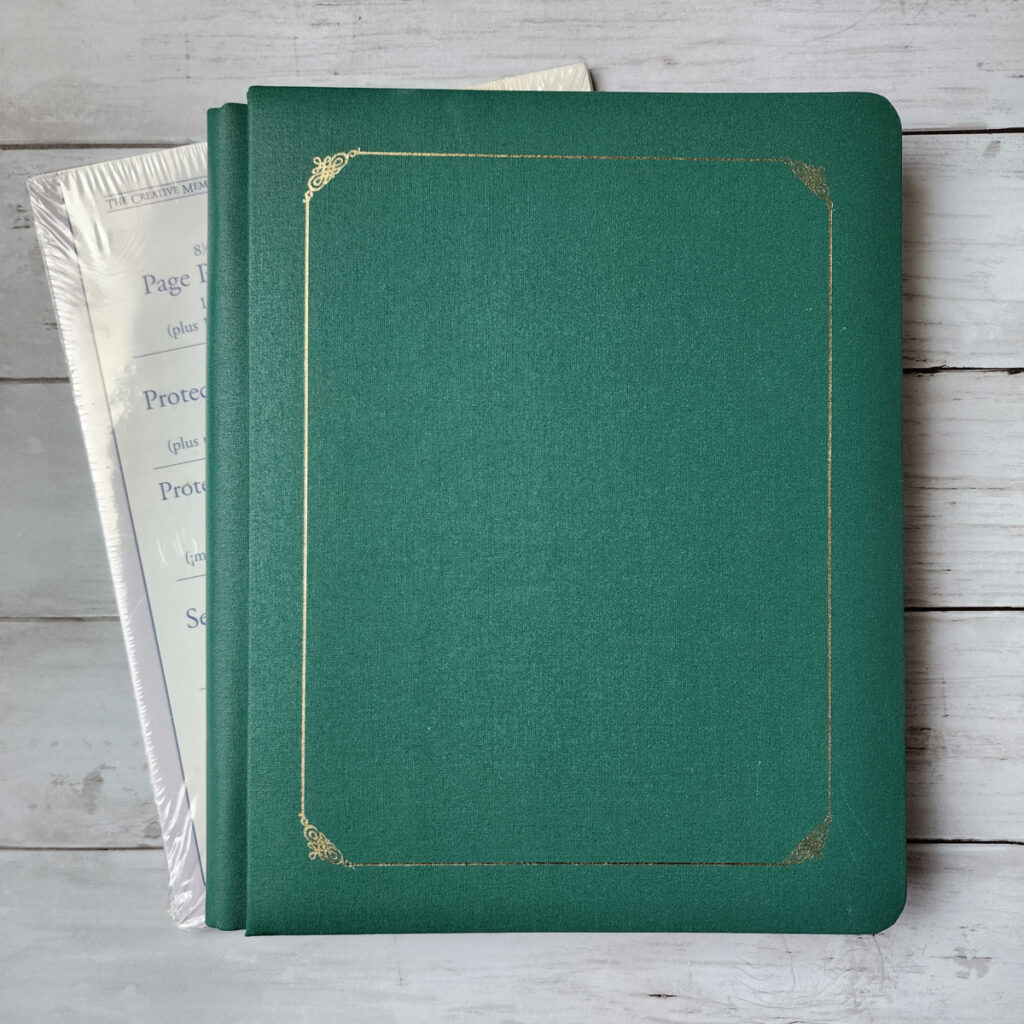 Creative Memories 8.5 x 11 Evergreen Album with Pages