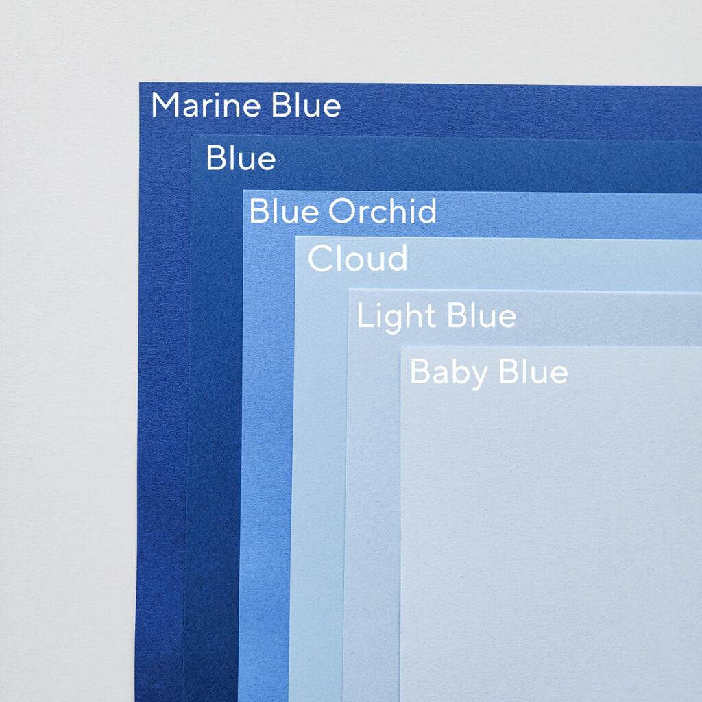 Creative Memories Light Blue Cardstock