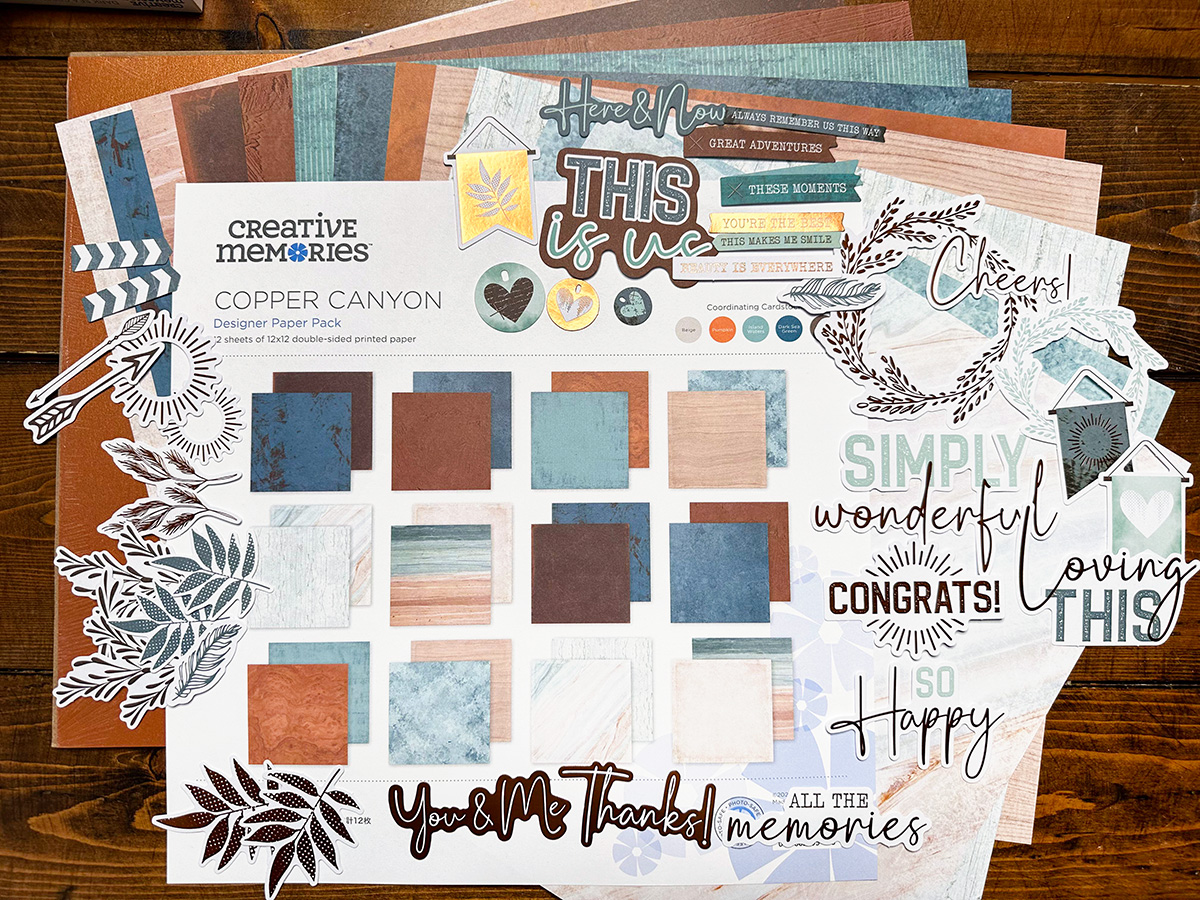 2024 Secret Box 1 - Meggan Jacks Scrapbooking