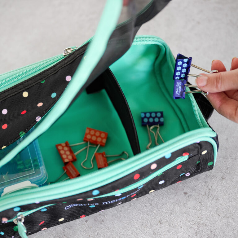 Creative Memories Rainbow Dot Memory Mate Case