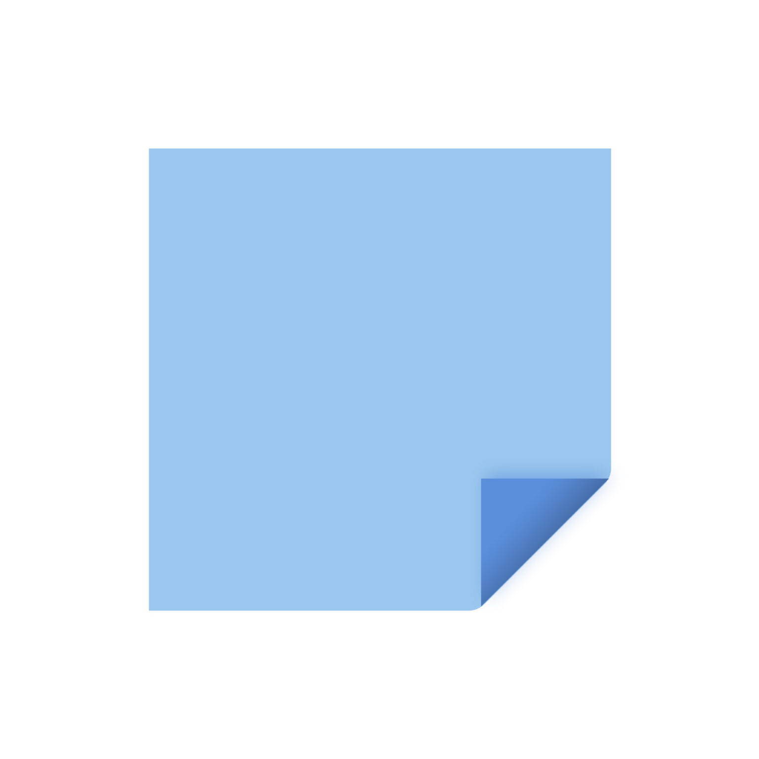 Creative Memories Blue Dual Tone White Core Cardstock