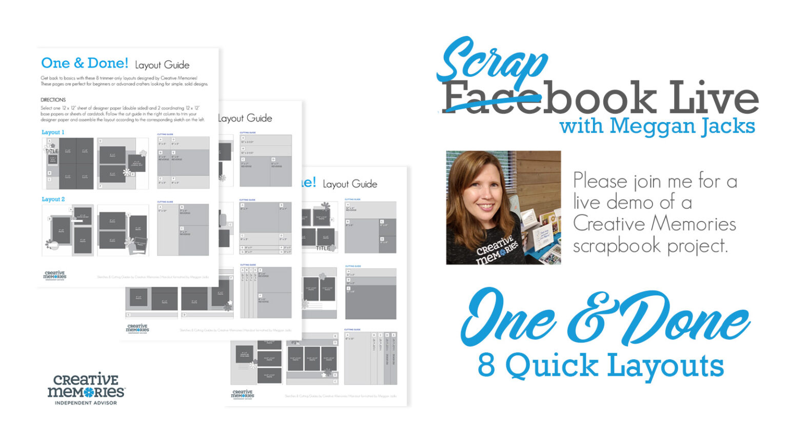 Scrapbook Live – One & Done Layouts
