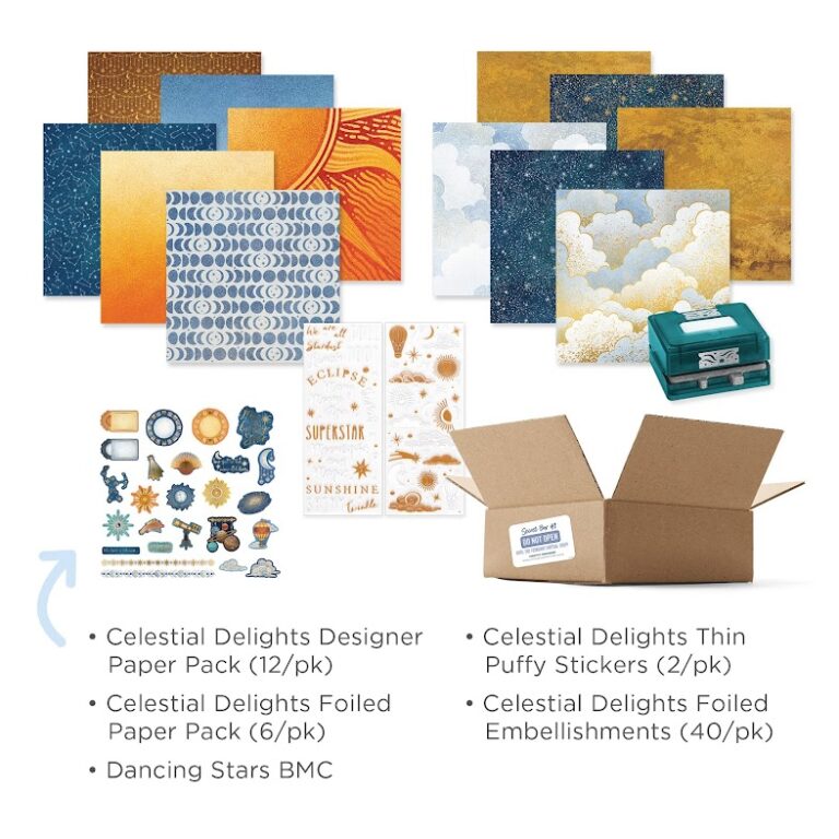 Creative Memories Secret Box – 2025 Box #1 Celestial Delights