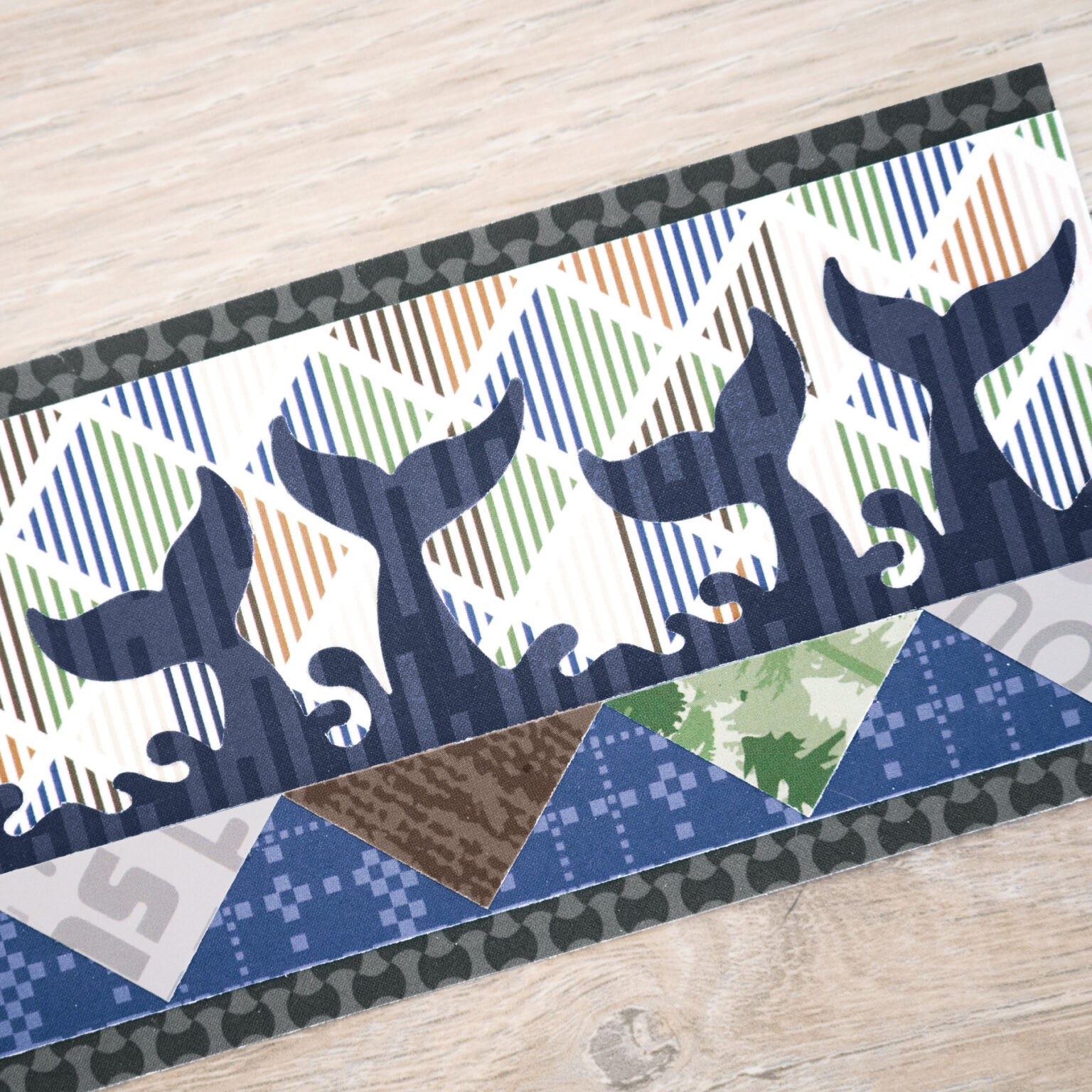 Creative Memories Whale Tail Border Punch