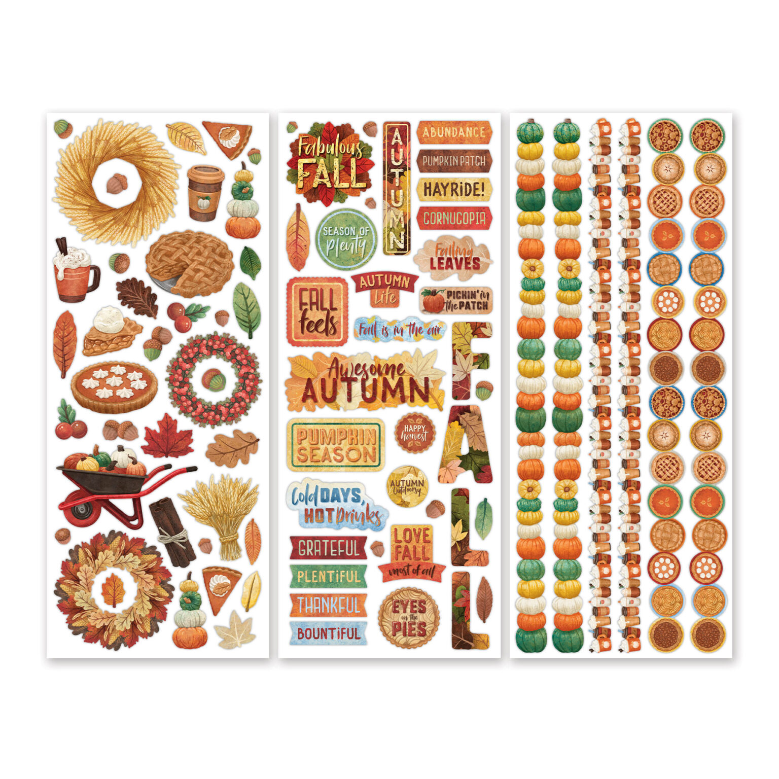 Creative Memories Grateful Harvest Decorative Bundle