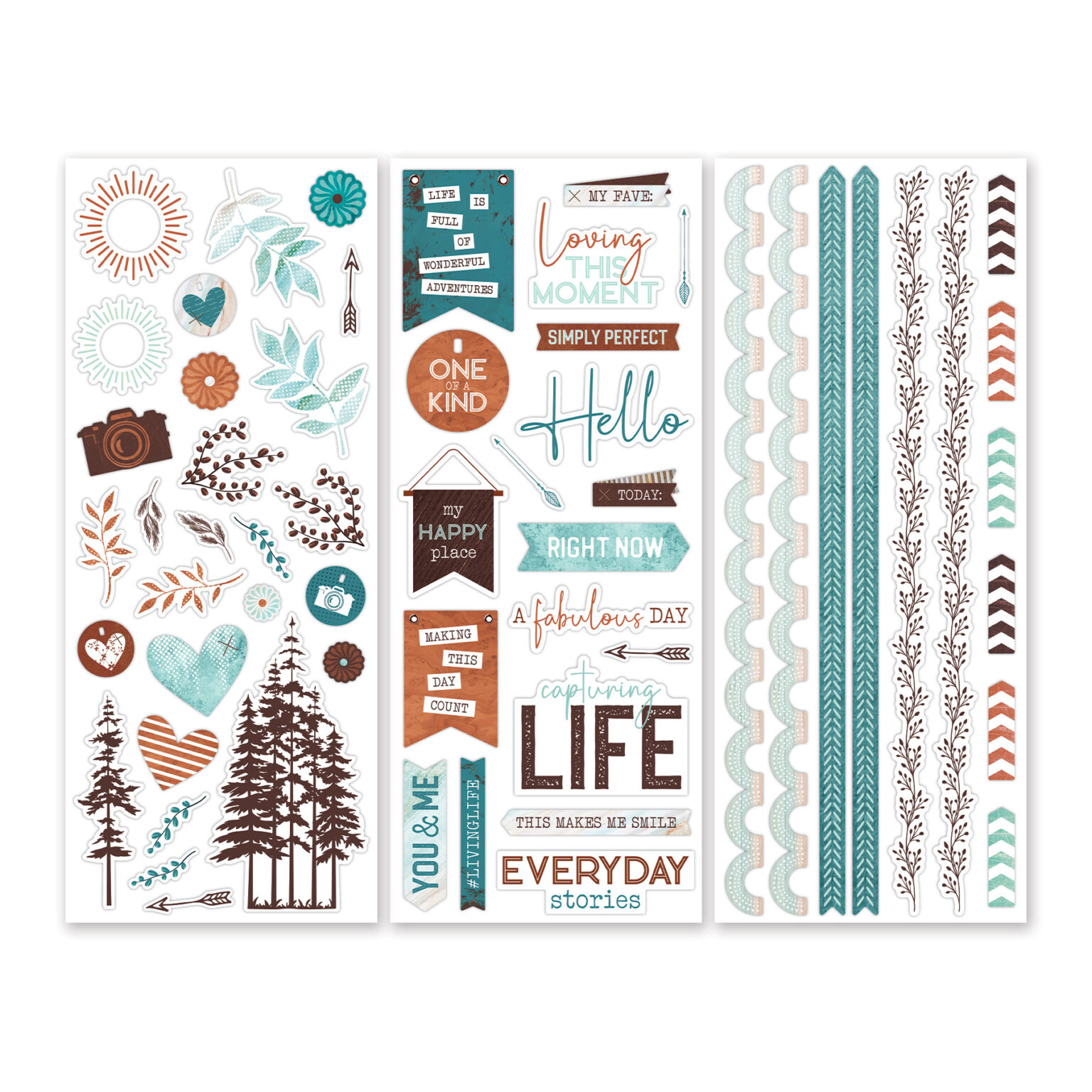 Creative Memories Copper Canyon 2 Stickers