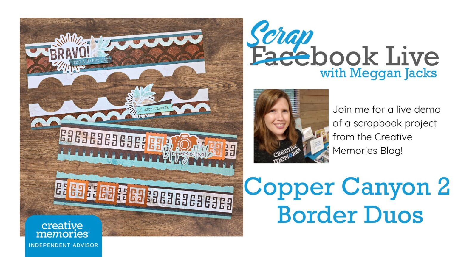 Scrapbook Live: Border Duos – Refreshed!