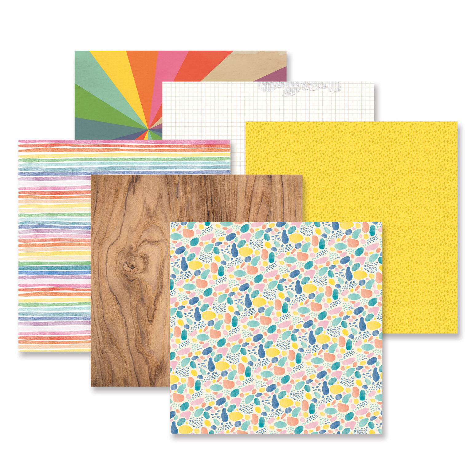 Creative Memories On the Bright Side Designer Paper Pack (12/pk)
