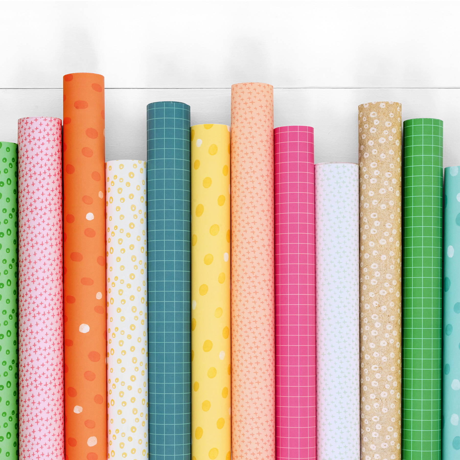 Creative Memories On the Bright Side Tone-on-Tone Paper Pack (12/pk)