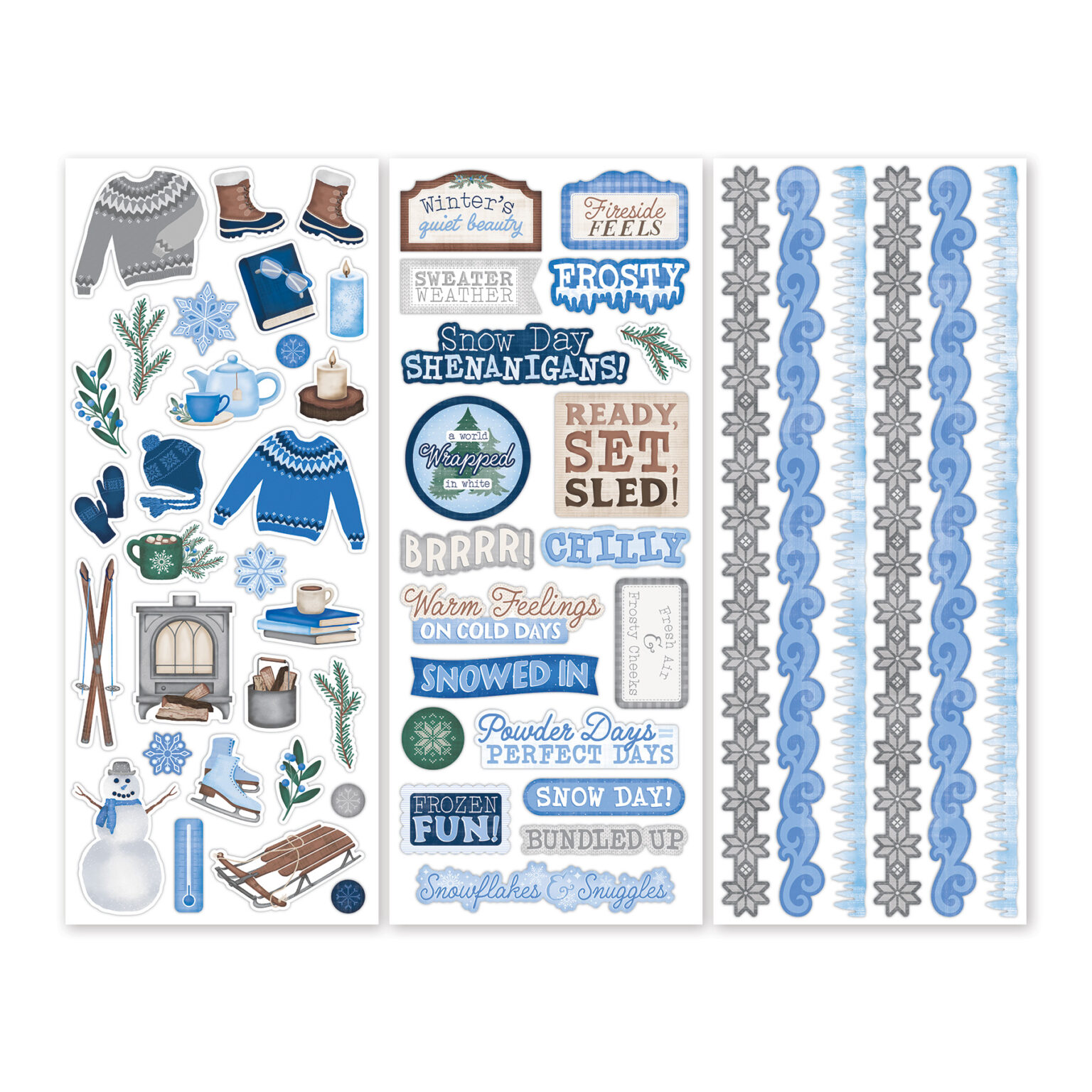 Creative Memories Winter Bliss Stickers