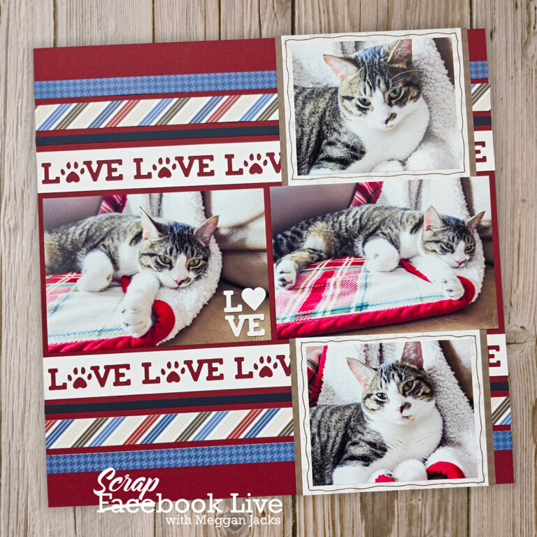 Scrapbook Live: A Pet Layout with Personality