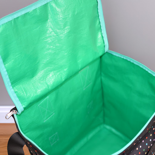 Creative Memories Rolling Utility Bag – Rainbow Dots